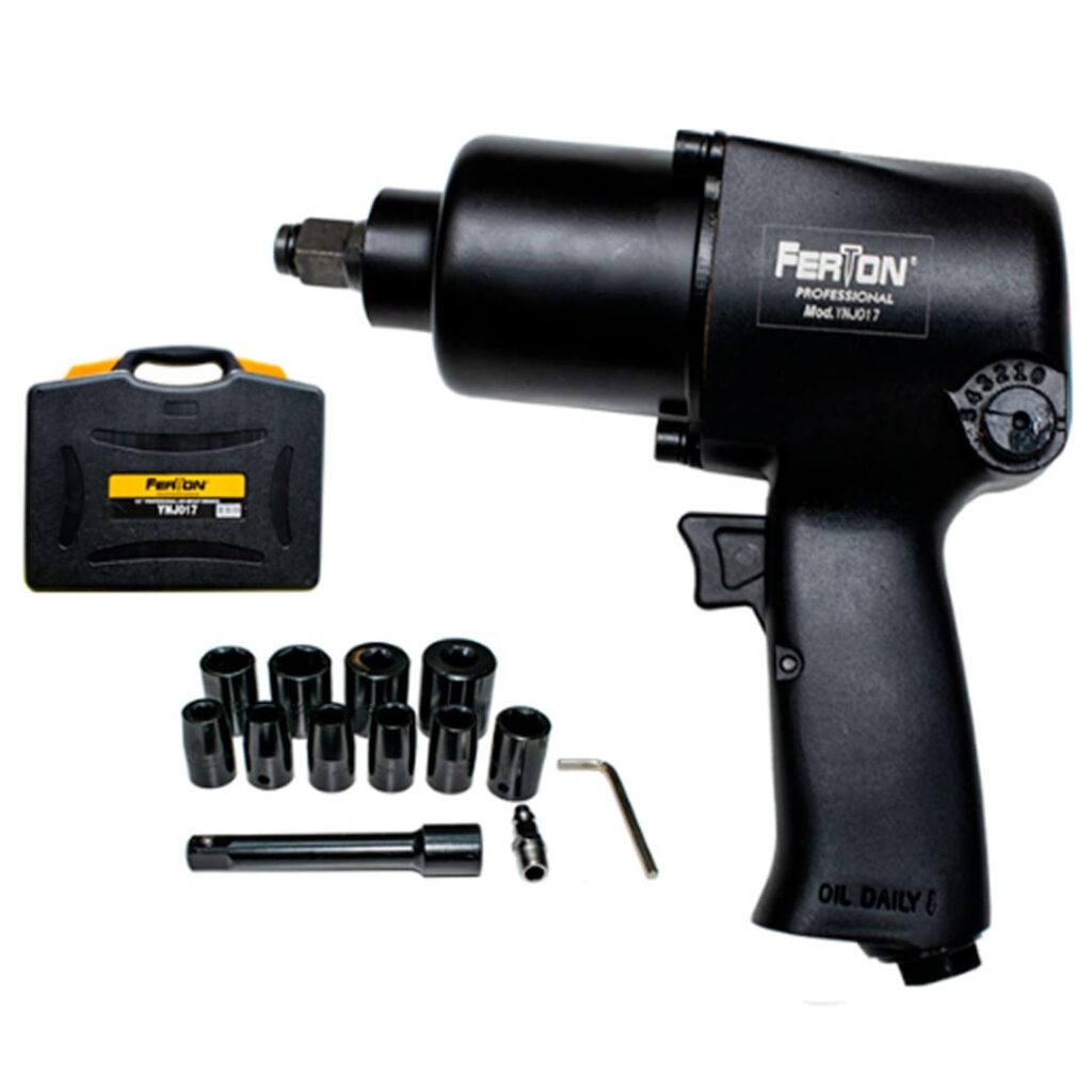 Pistola de impacto 1/2 Ferton 660 N.m.