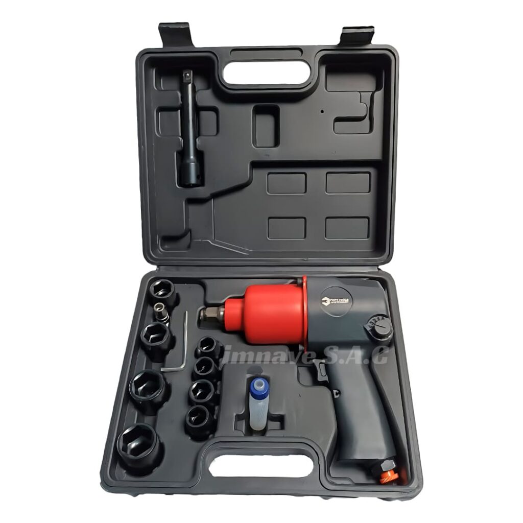 PISTOLA NEUMÁTICO DE 1/2" TORQUE 720N.m. FORT TOOLS